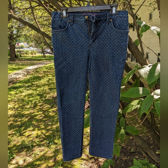 Gloria Vanderbilt | Jeans | Gloria Vanderbilt Dotted Jeans | Poshmark